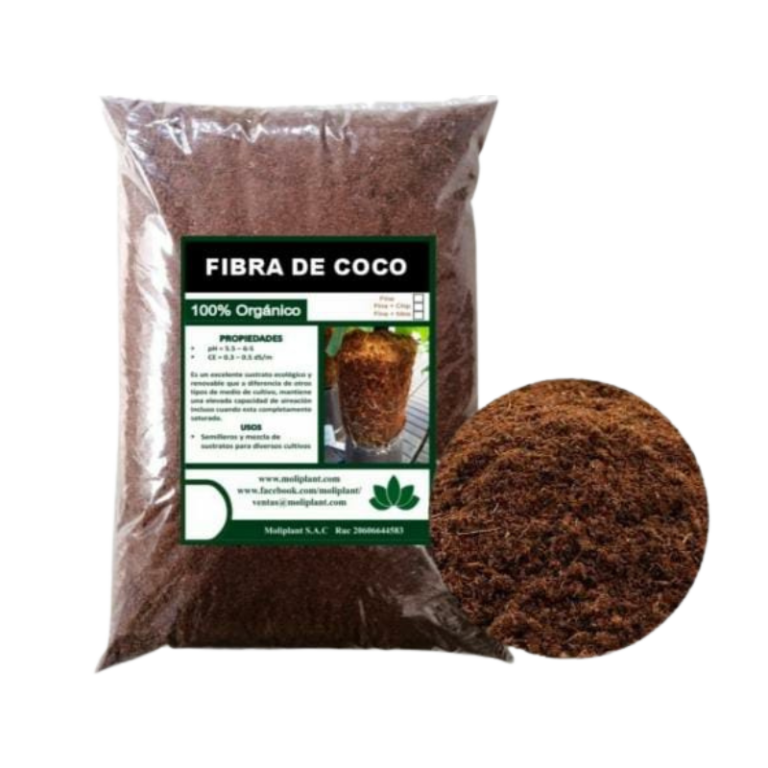 Fibra de coco fino importado – Moliplant